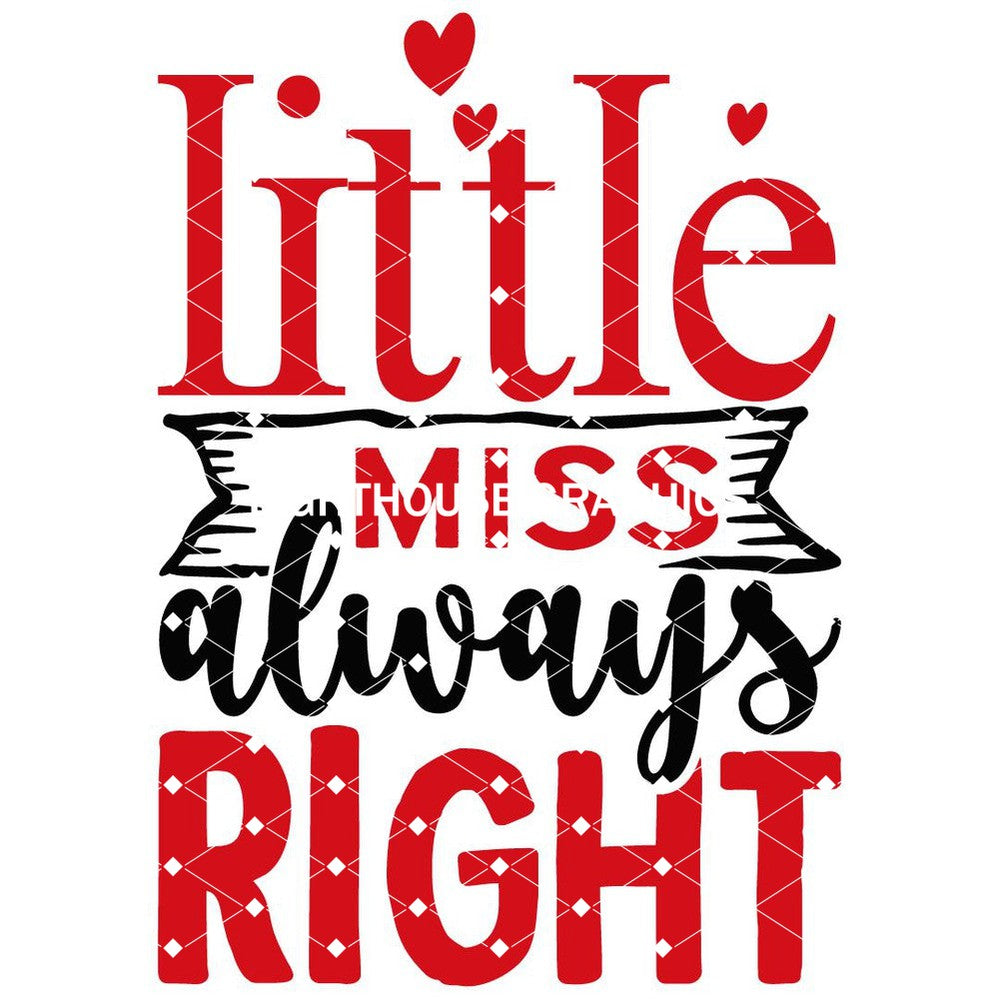 Little Miss Right – Lighthouse Graphics LLC